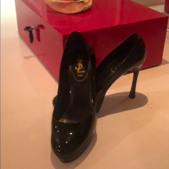 Yves Saint Laurent | Shoes | Ysl Platform Patent Leather Pumps | Poshmark